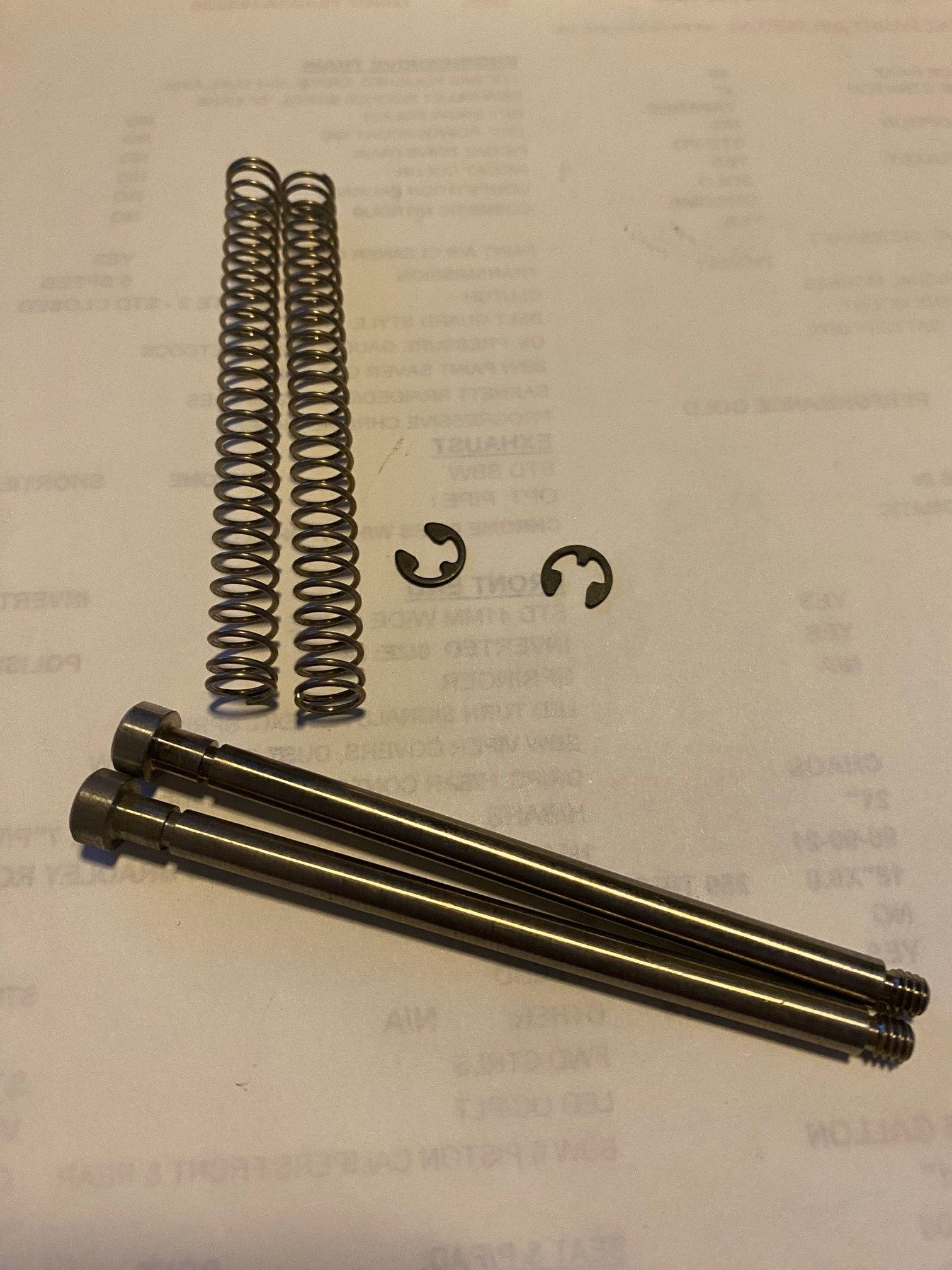 BBW PULLEY ROTOR CALIPER PAD PINS - SET 1.5 | Bourget's Bike Works