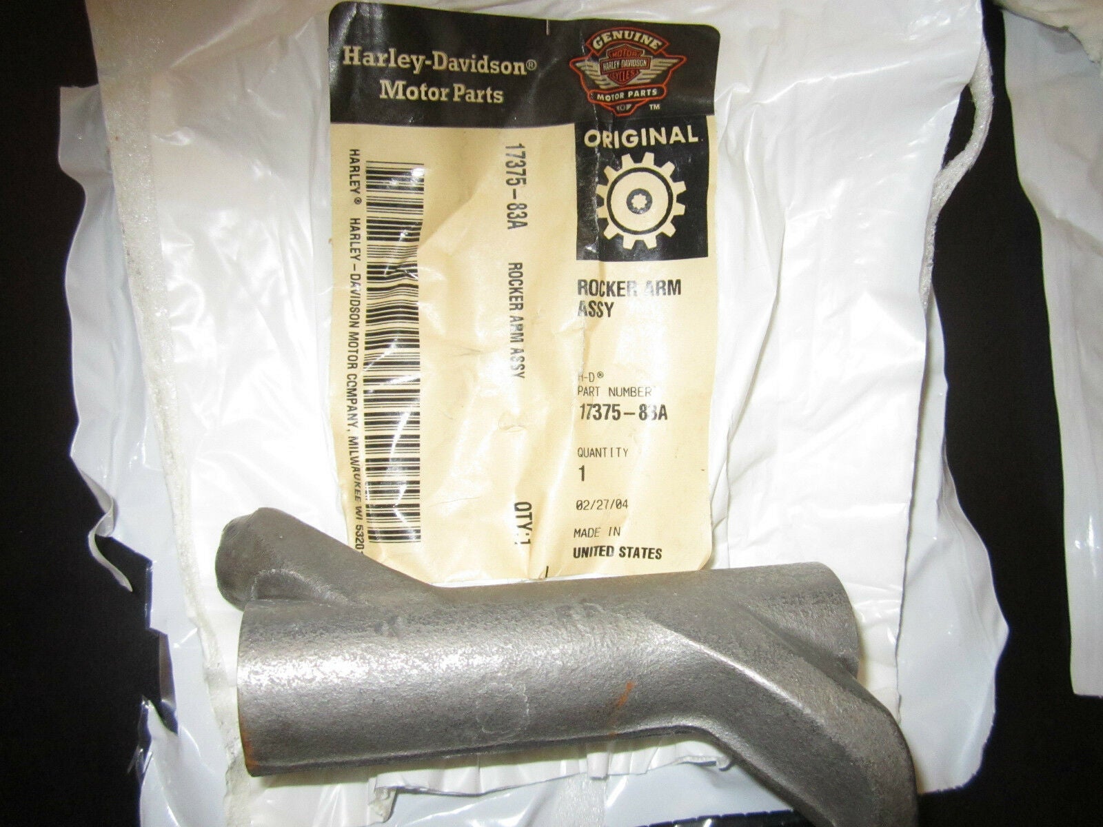 SET OF 4 HARLEY DAVIDSON ROCKER ARMS 2 ea 17375-83A, 17360-83A | Bourget's Bike Works